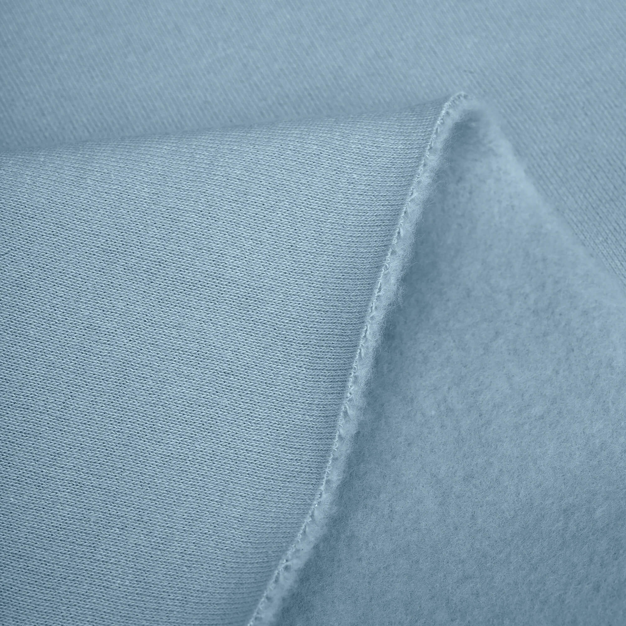 Brushed Cotton Knit Fabric with PES 310g – Blue 564